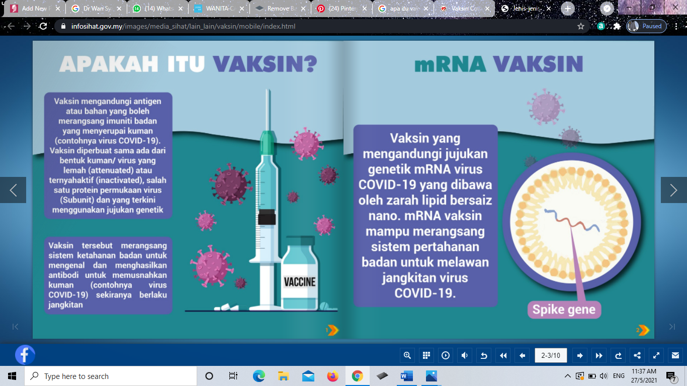 Wanita kelantan cakna kepentingan vaksin - Wanita Kelantan